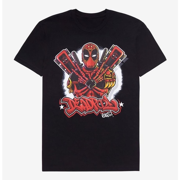 Hot Topic | Shirts | Marvel Deadpool X Urban Aztec Tshirt | Poshmark